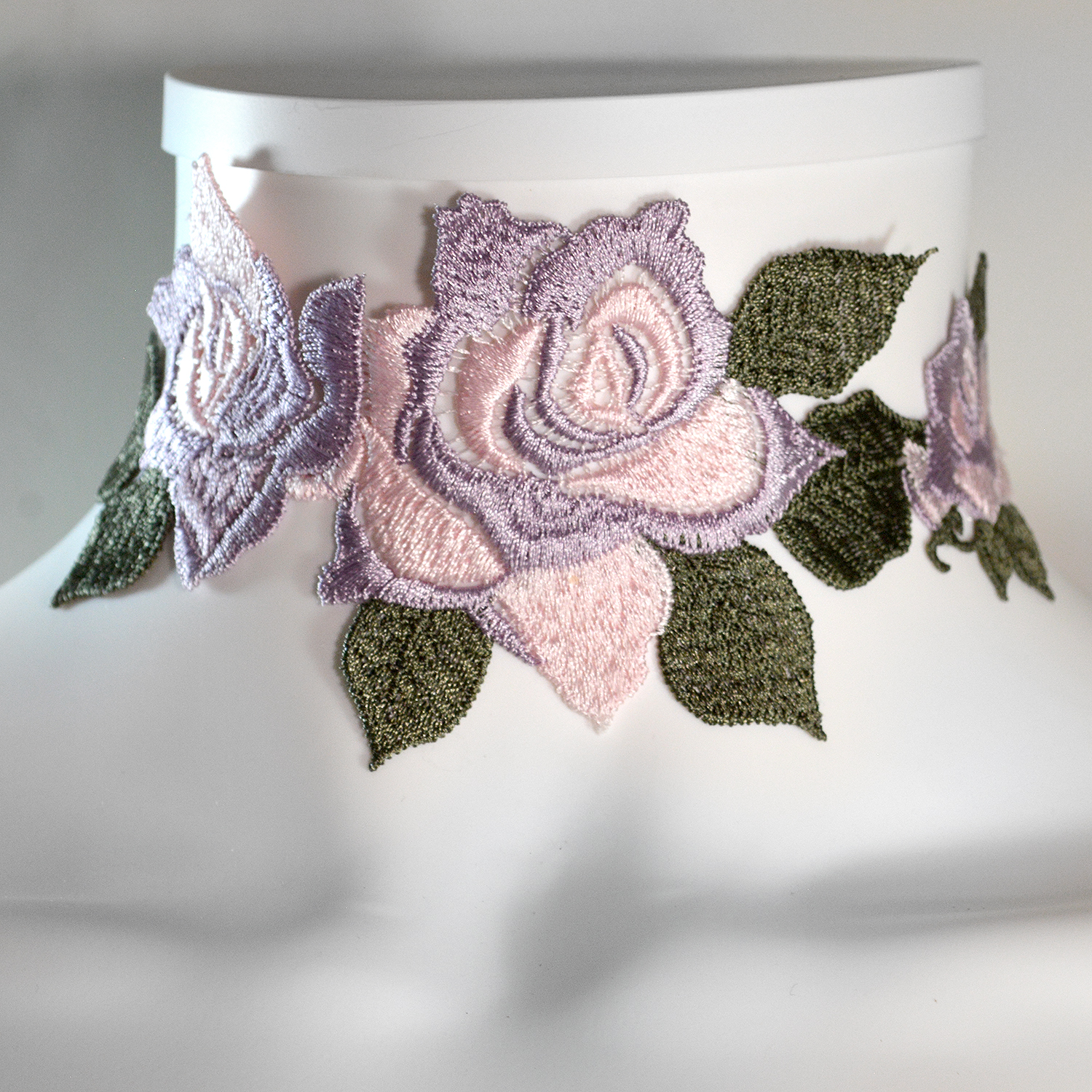 Regal Rose Choker – Romantic Lace Collar - Twisted Pixies