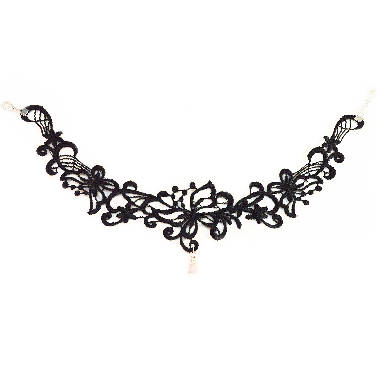 Butterfly Choker Necklace – Pink Droplet - Twisted Pixies