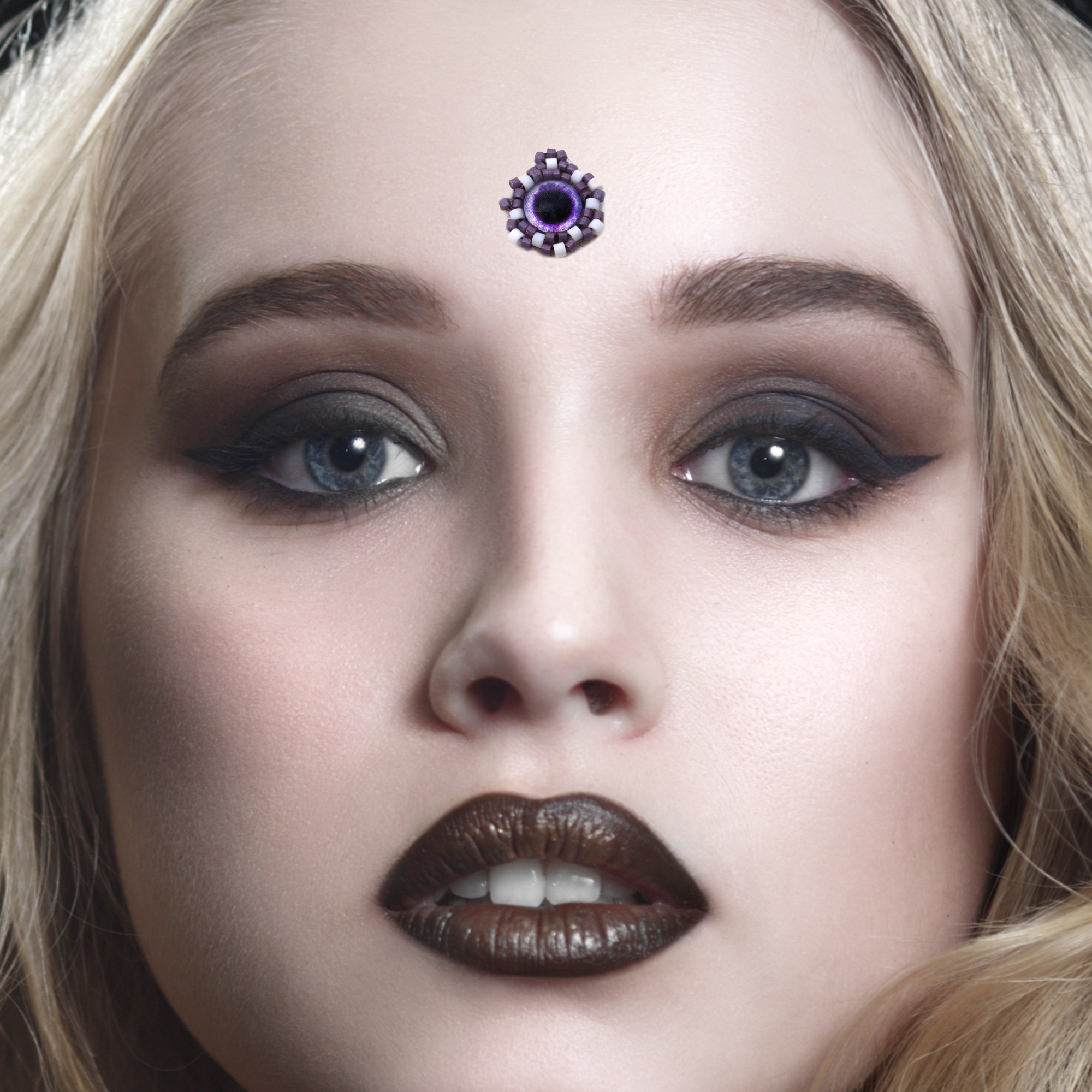 Light Purple Third Eye Bindi - Twisted Pixies