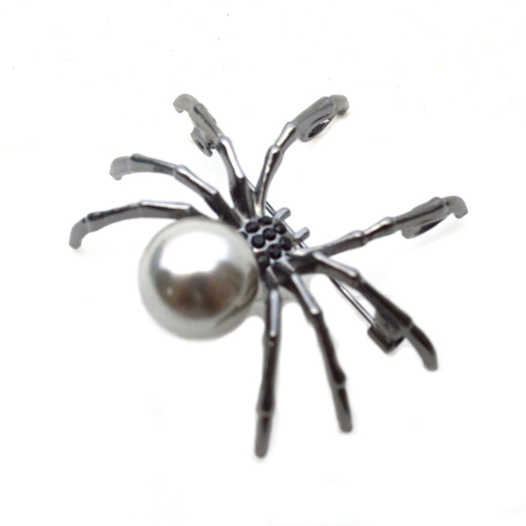Gothic Spider Brooch Pin - Twisted Pixies